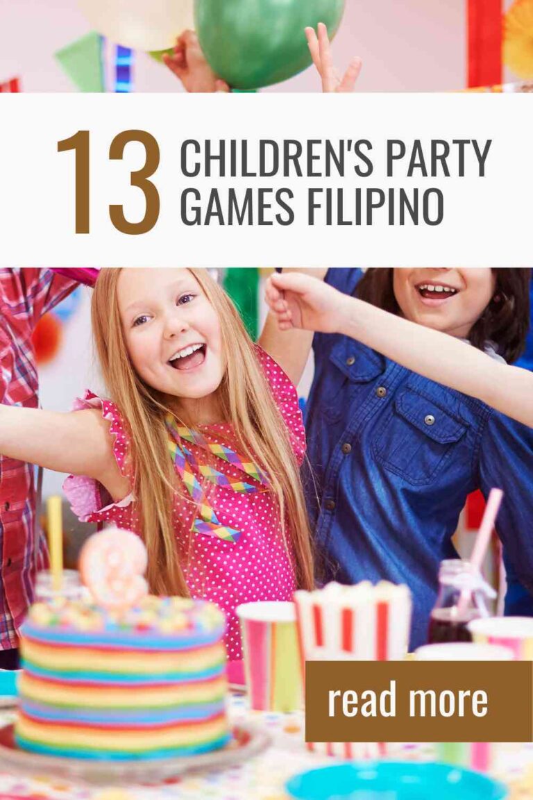 13 Children's Party Games Filipino | Pinoy Games for Kids
