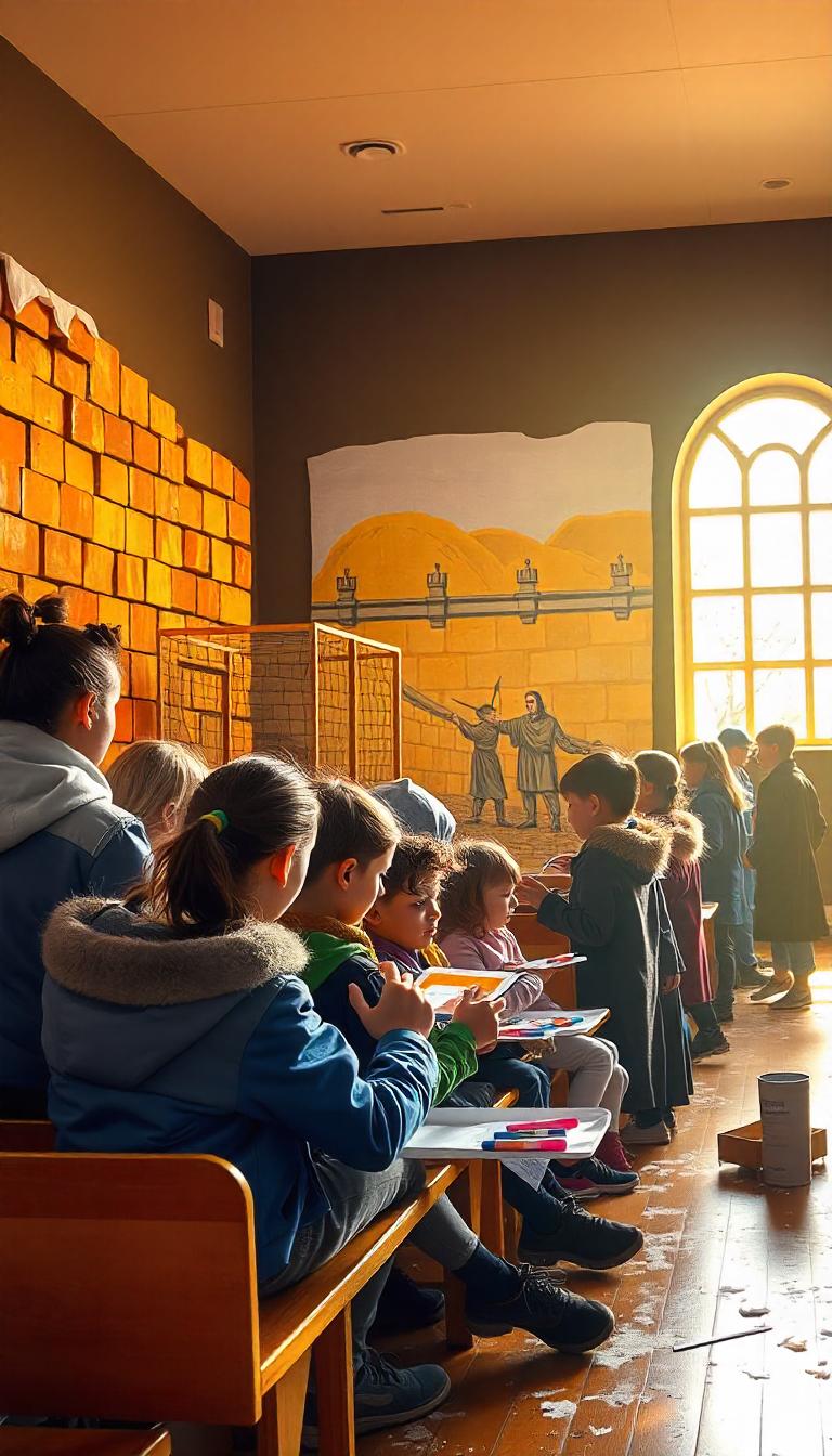 7 Craft For Kids About Nehemiah Rebuilding The Wall