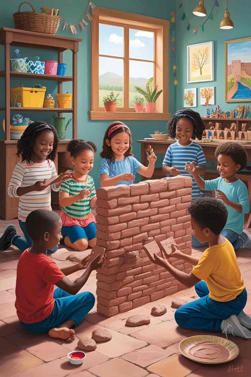 7 Craft For Kids About Nehemiah Rebuilding The Wall
