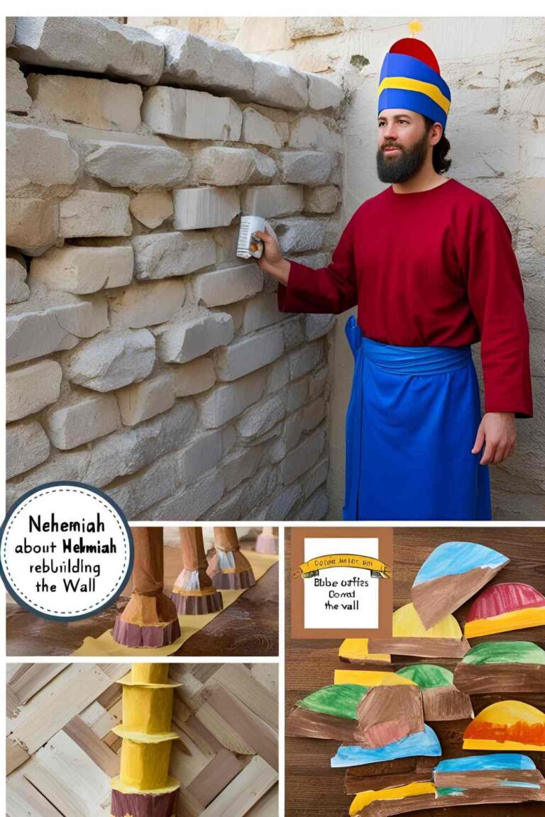 7 Craft For Kids About Nehemiah Rebuilding The Wall
