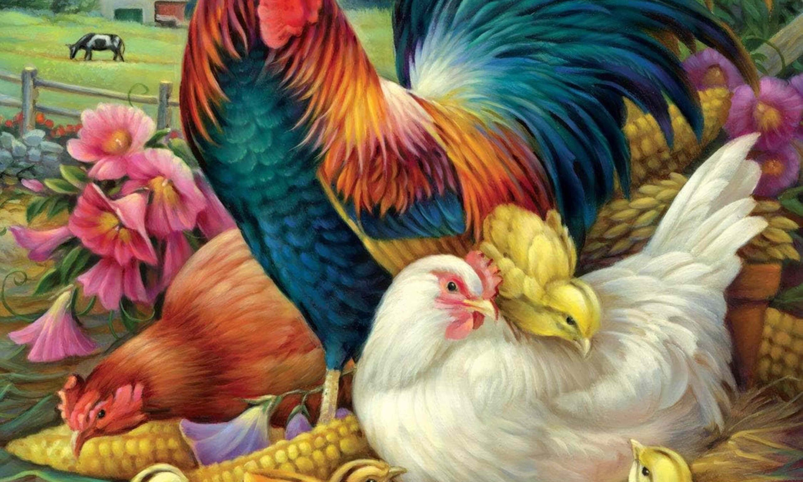 Chicken Jigsaw Puzzles – The Kids Activites