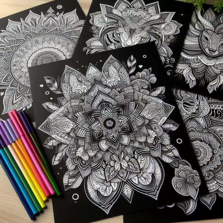 Velvet Colouring Pictures